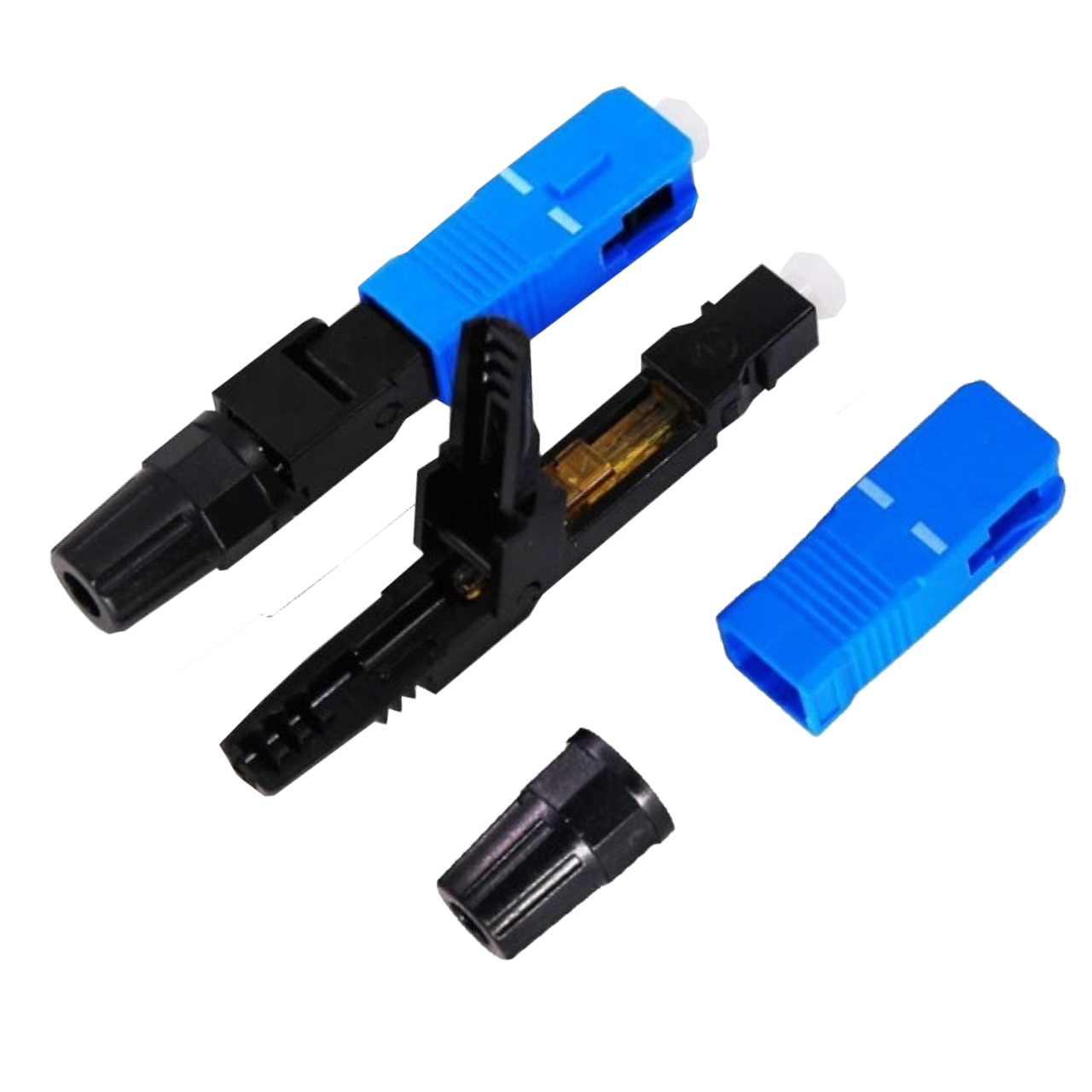 FAST CONECTOR SC - UPC ROSCA AZUL AD CONNECT AD-10165 GIGATELCO ...